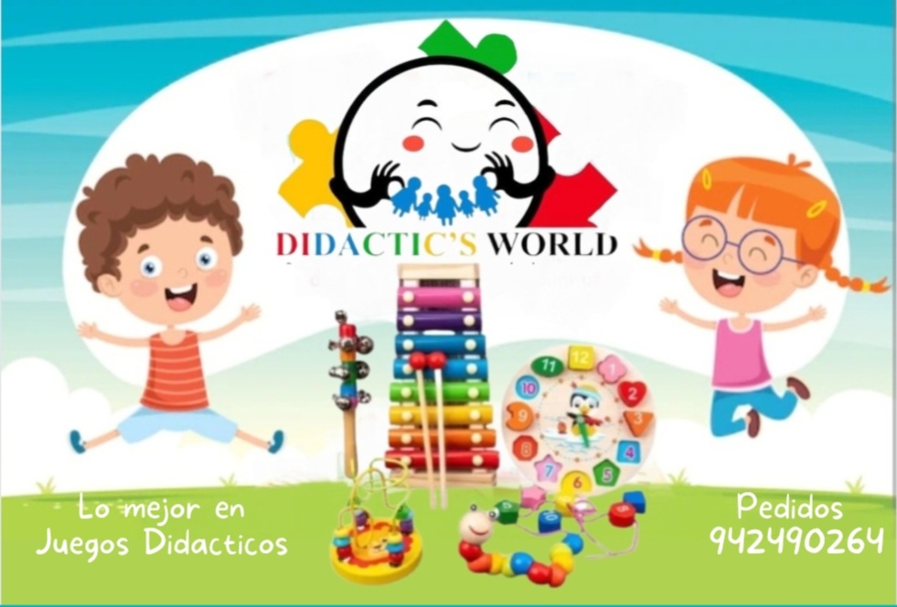 DIDACTIC'S WORLD 🌎🧸 LO MEJOR EN JUEGOS DIDACTICOS 🧩🥳