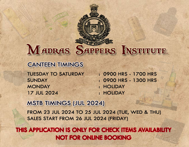 MADRAS SAPPERS INSTITUTE